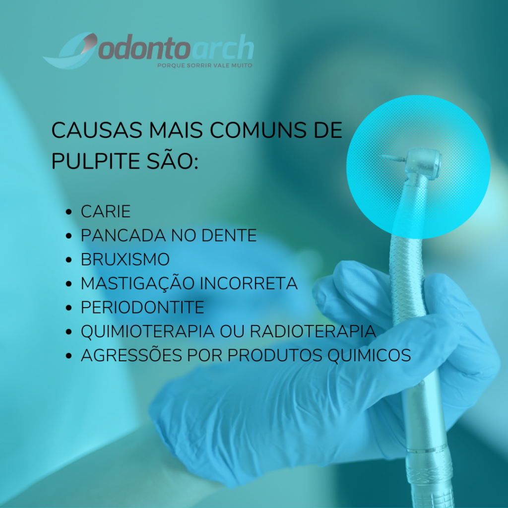 O principal sintoma da pulpite é a dor de dente – OdontoArch
